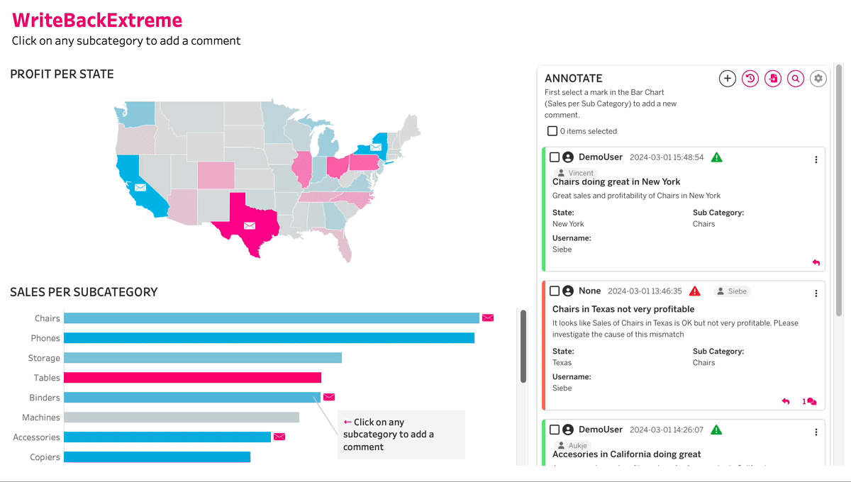 WriteBackExtreme Free | Tableau Exchange