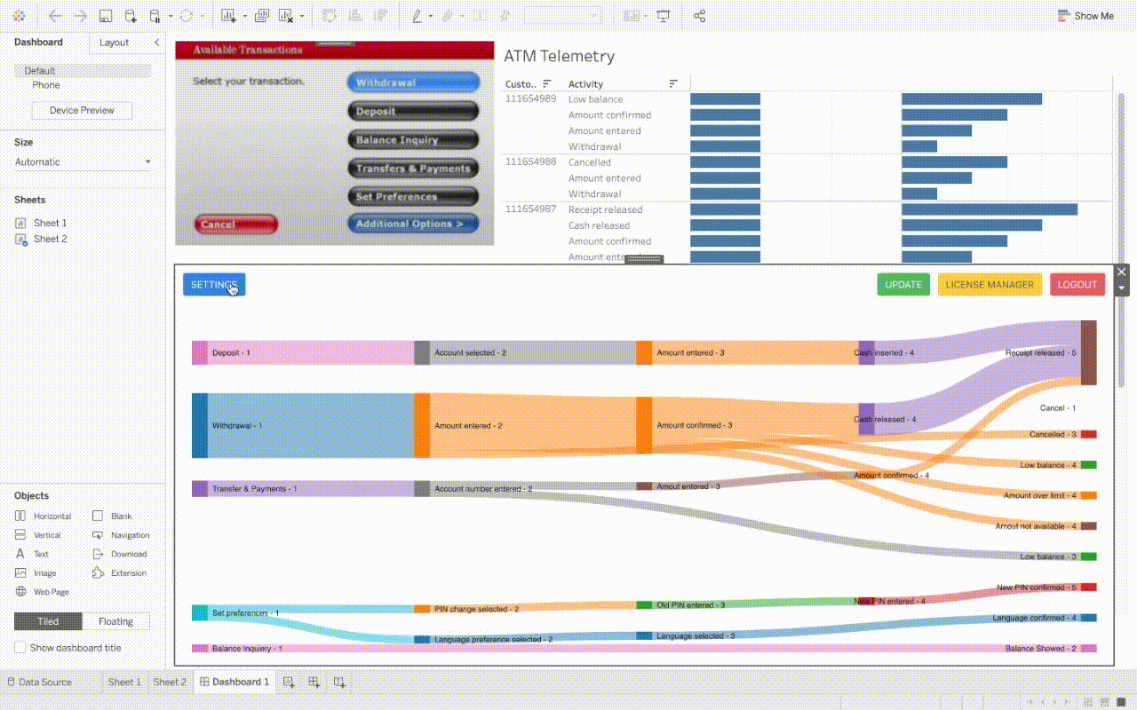Sankey Diagram | Tableau Exchange