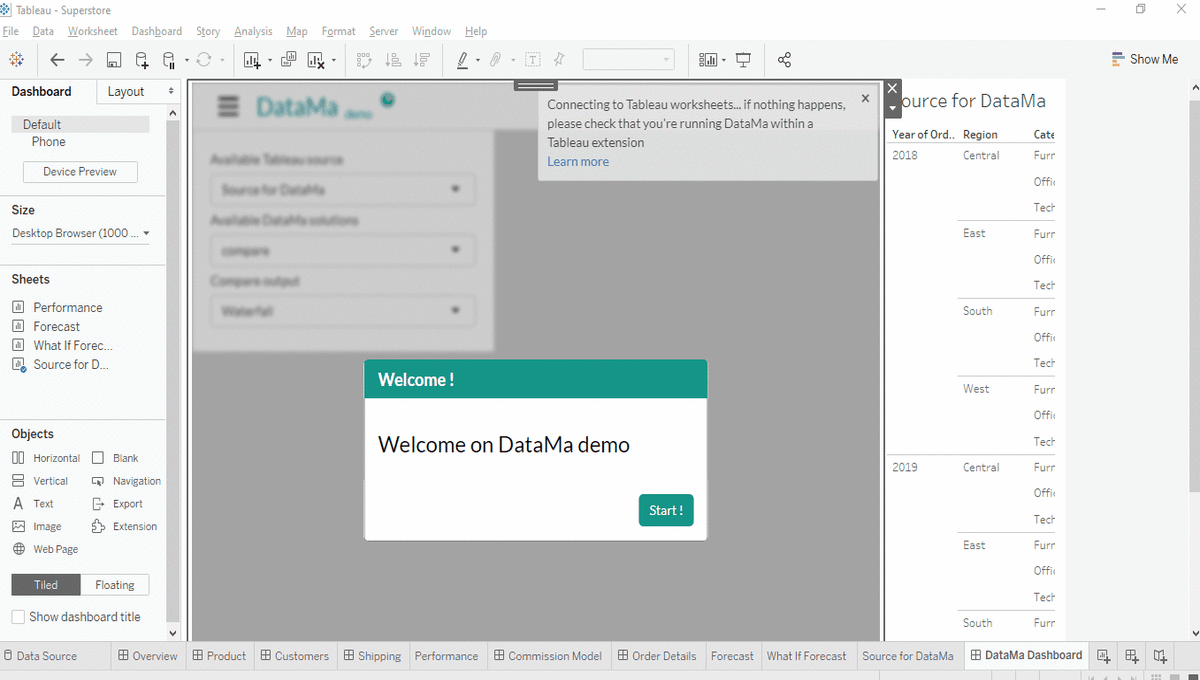 Gap Analysis | Tableau Exchange