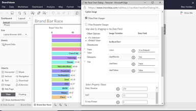 Bar Race | Tableau Exchange