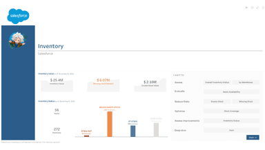 Inventory | Tableau Exchange