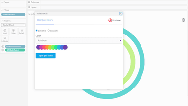 Radial Chart | Tableau Exchange